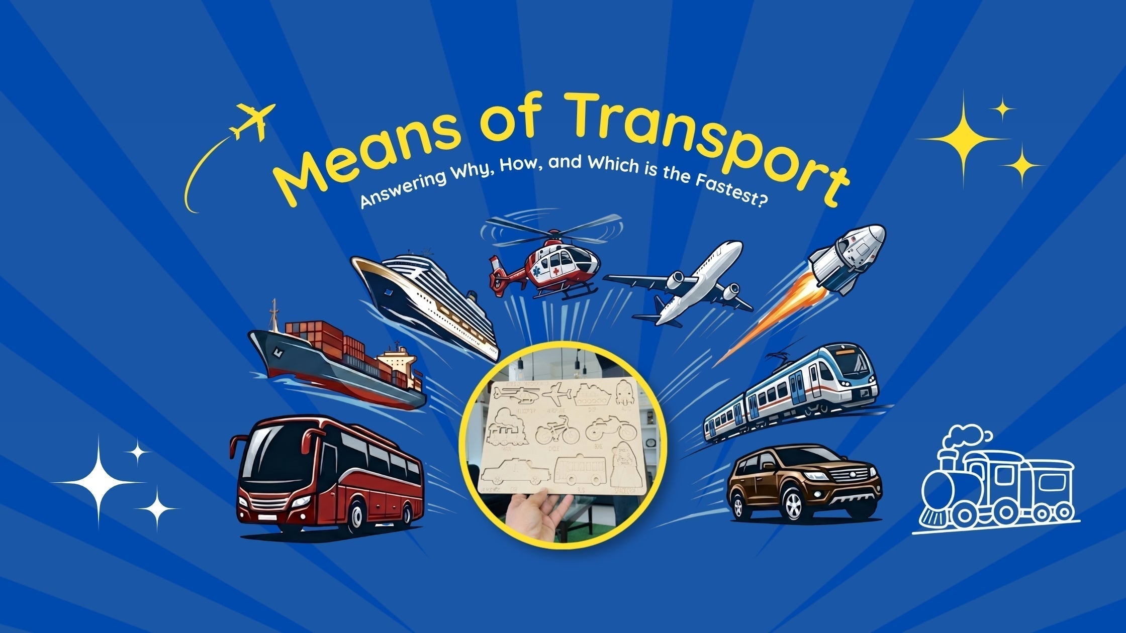 Means of Transport for Kids: Fastest, Safest & Most Fun Ways to Travel ...