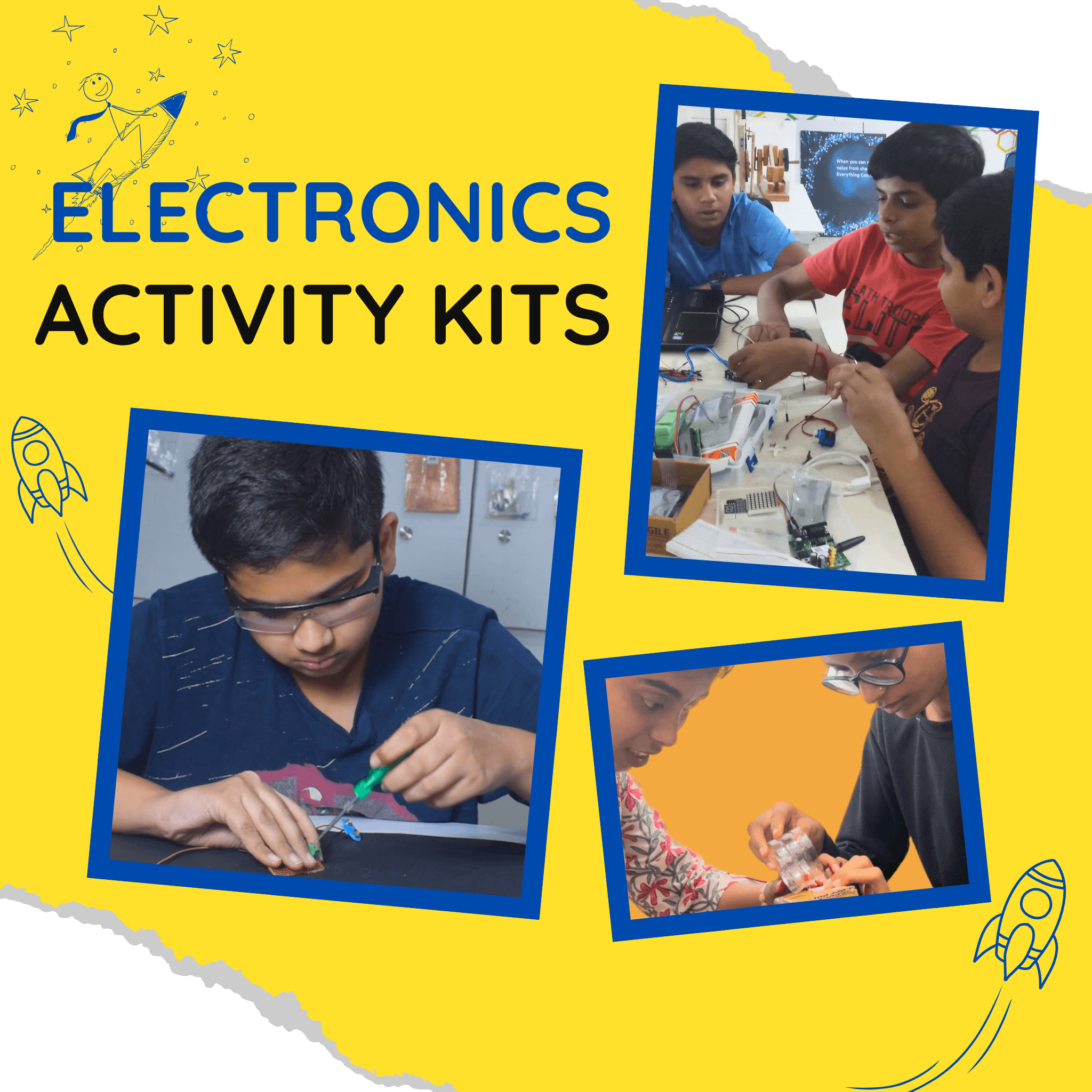 Electronics Project Kits & Science Activity Kits for Kids | Ansoz