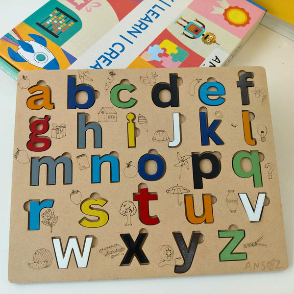 English Small Letter ABCD Activity Kit | Fun Learning for Kids – Ansoz